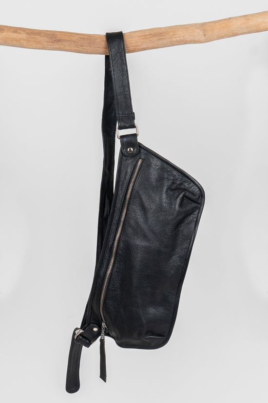 Flat Crossbody Leather Bag – MONZOON